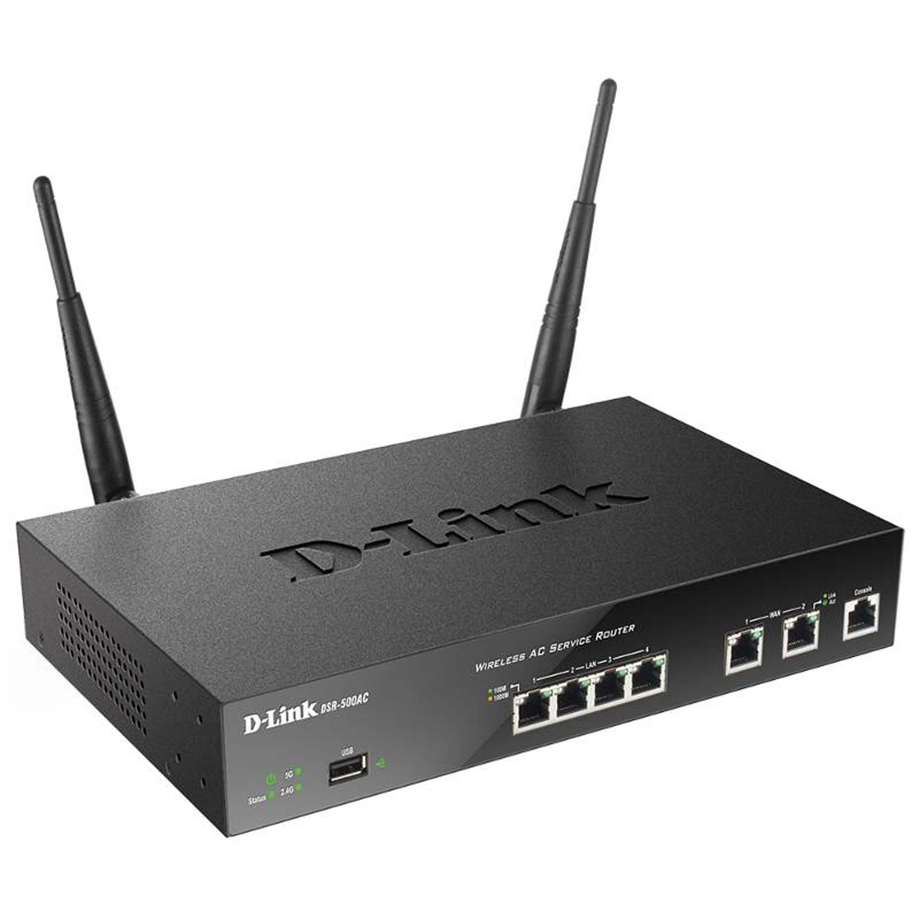 Harga D-Link DSR-500AC Dual WAN 4-Port Gigabit Wireless AC VPN Router Harga D-Link DSR-500AC Dual WAN 4-Port Gigabit Wireless AC VPN Router